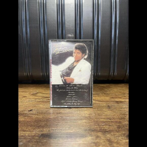Other | Michael Jackson Thriller Cassette Tape Rare Htf Dolby Epic 1982 ...